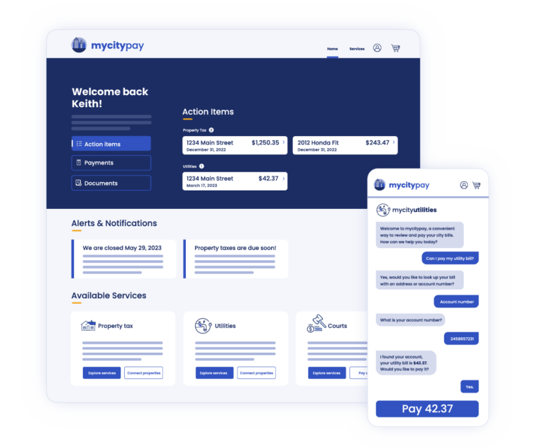 Digital government platform with embedded payments - PayIt